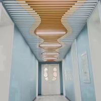 China Custom Aluminum U Profile Ceiling Slats 30x50mm Fireproof Suspended Strip Ceiling for sale