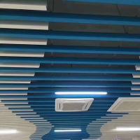 China Custom Aluminum U Profile Ceiling Slats 30x50mm Fireproof Suspended Strip Ceiling for sale