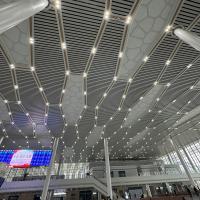 China Custom Aluminum U Profile Ceiling Slats 30x50mm Fireproof Suspended Strip Ceiling for sale