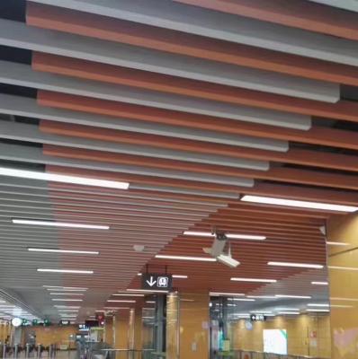 China Aluminum Suspended Baffle Ceiling Tile Acoustic Ceiling Panels Fire Proof for sale