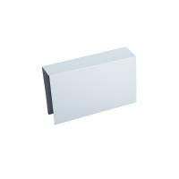 China Sound Absorbing Wood Grain Aluminum U Shaped Baffle Ceiling 30x50mm Free Sample for sale
