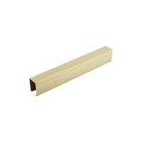 China Fire Resistant Aluminum Baffle Ceiling , Aluminium Strip False Ceiling For Hall Reception for sale