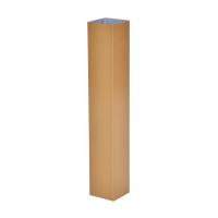 China Custom Fireproof Aluminum Square Tube 30x50mm for Building Ceilings for sale