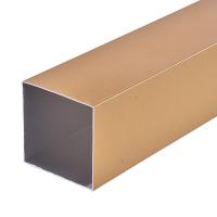 China Custom Fireproof Aluminum Square Tube 30x50mm for Building Ceilings for sale