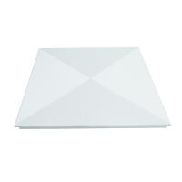 China Soundproof Perforated Clip In Aluminum Ceiling Tiles 600x600mm for Office for sale
