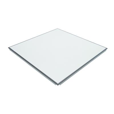 China Sound Absorbing Aluminum Drop Ceiling Tiles 600x600mm Fireproof Decorative False Ceiling Panel for sale