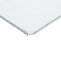 China Clip In Aluminum Ceiling System 600x600mm Soundproofing Metal Suspended Ceiling for Office for sale
