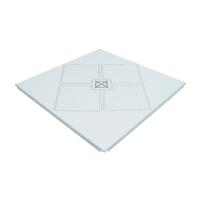 China Aluminum Suspended Ceiling Tiles 600x600mm Perforated False Ceiling Panels Fireproof for sale