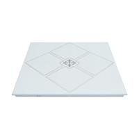 China Aluminum Suspended Ceiling Tiles 600x600mm Perforated False Ceiling Panels Fireproof for sale