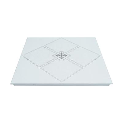 China Aluminum Suspended Ceiling Tiles 600x600mm Perforated False Ceiling Panels Fireproof for sale