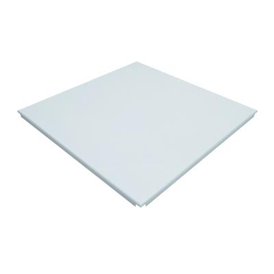 China Aluminum Ceiling Tiles 600x600mm Fireproof Metal False Ceiling Panel Moisture Resistant for sale