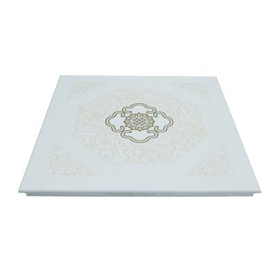 China Waterproof 60x60 Aluminum Ceiling Tiles Customized Size Color 0.3-0.8mm Thickness for sale