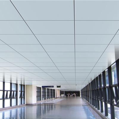China Aluminium Suspended Ceiling System 600x600mm Soundproof Lay In Ceiling Tiles Fireproof for sale