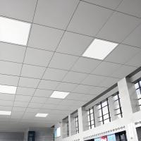 China Clip In Aluminum Ceiling Tiles 600x600mm Acoustic Fireproof Metal Ceiling for Office for sale