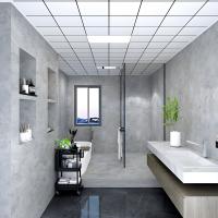 China Decorative Aluminium Suspended Ceiling Tiles 600x600mm Perforated Clip In Fireproof for sale