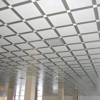China Fireproof Aluminum Ceiling Panels 600x600mm Class A Non-Combustible Metal Ceiling Tiles for sale