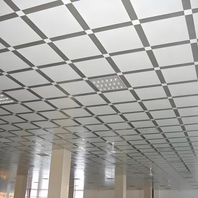 China Fireproof Aluminum Ceiling Panels 600x600mm Class A Non-Combustible Metal Ceiling Tiles for sale