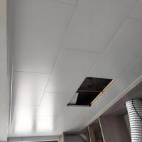 China Fireproof Aluminum Ceiling Panels 600x600mm Class A Non-Combustible Metal Ceiling Tiles for sale
