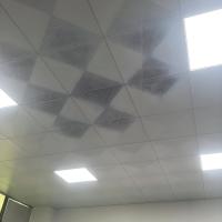 China Fireproof Aluminum Ceiling Panels 600x600mm Class A Non-Combustible Metal Ceiling Tiles for sale