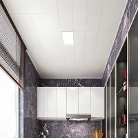 China Custom Aluminum Ceiling Panels 600x600mm Fireproof Waterproof Clip Tile for Commercial Use for sale