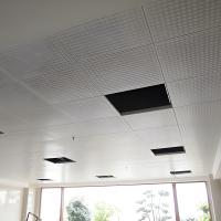 China Custom Aluminum Ceiling Panels 600x600mm Fireproof Waterproof Clip Tile for Commercial Use for sale