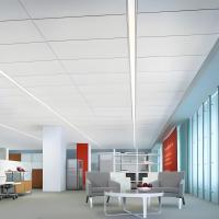 China Embossed Aluminum Ceiling Tiles 600x600mm Fireproof Perforated Soundproof Metal Ceiling System for sale