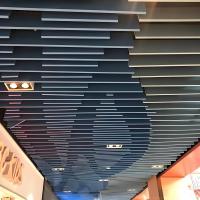 China Aluminium Acoustic Ceiling Panel Hanging U Shaped Stretch Ceiling Design for sale