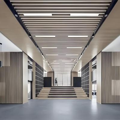 China Office False Suspended Ceiling U Shaped Modern Decorative Ceiling for sale