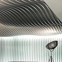 China U Shape Aluminum Baffle Ceiling Tiles 50x100mm Fireproof Waterproof Soundproof Metal False Ceiling for sale