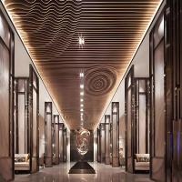 China U Shape Aluminum Baffle Ceiling Tiles 50x100mm Fireproof Waterproof Soundproof Metal False Ceiling for sale