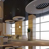China Aluminum Baffle Ceiling TU Shaped 30x50mm 0.5-1.5mm Fireproof for Office Decoration for sale