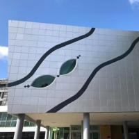 China Heat Insulation Aluminum Veneer Panel Curtain Wall Exterior Wall Panels 0.3mm-0.8mm for sale