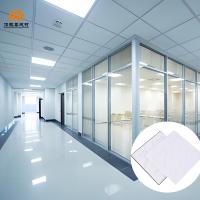 China Soundproof Aluminum Ceiling Tile 600x600mm Fireproof Metal Panel for Hospital Decoration for sale