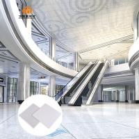 China Durable Aluminum Ceiling Tile 600x600 Acoustic Fireproof Metal Ceiling for School for sale