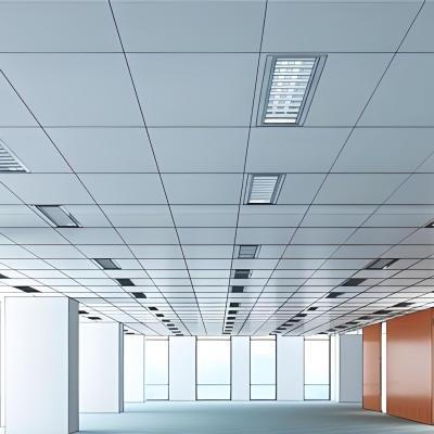 China Fireproof Aluminum Ceiling Tile 600x600mm for Shopping Mall Custom Design for sale