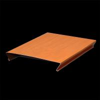 China Aluminium Slat Strip False Ceiling 100mm Width with Heat Insulation Powder Coated Finish for sale