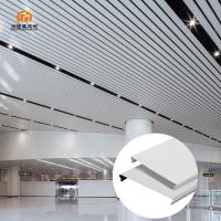 China Aluminum Ceiling Strips Decorative Suspended Ceiling 0.5mm Thickness 100mm Width for sale