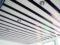 China Aluminum Strip Linear Ceiling 100mm Width Suspended Profile Ceiling System for sale