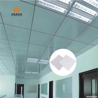 China Aluminum Ceiling Tiles 60x60 cm Fireproof Perforated Square False Ceiling Material for sale