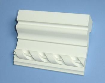 China Polyurethane Decorative Crown Moulding Corner, Cabinet Crown Molding for sale