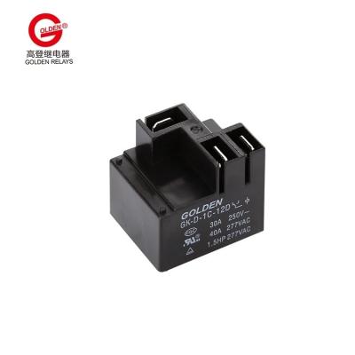 China AgSnO2 Power relay golden relay 40A/250VAC Shenzhen manufacturer for control board for sale