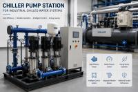 China Chiller Pump Station for Industrial Chilled Water Systems | Integrated Chilled Water Pump Station for sale