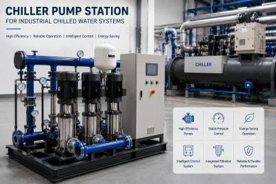 China Chiller Pump Station for Industrial Chilled Water Systems | Integrated Chilled Water Pump Station for sale