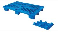 China Heavy-Duty 9-Foot Plastic Pallet 1200x1200x145mm with 3T Static Load Capacity and Moisture-Proof Design for sale