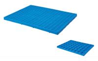 China Heavy-Duty Plastic Pallet 1000x900x145mm with 2T Static Load Capacity - Nine-Leg Forklift Design for sale