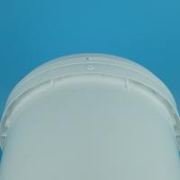 China 19kg Round Plastic Drum with Handle and Lid for Paint PP HDPE 28x25.5x36.5cm for sale