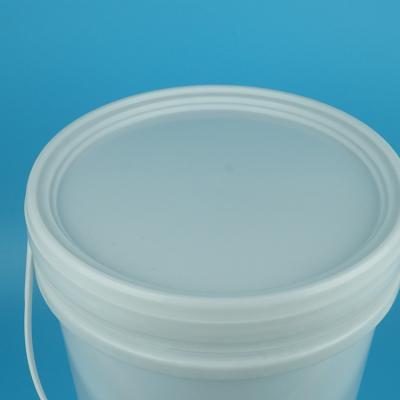 China 16.5L Round Plastic Bucket with Lid and Handle for Latex Paint PP for sale