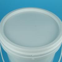 China 17 Liter Butter Plastic Packaging Bucket with Lid and Handle PP HDPE Food Grade for sale