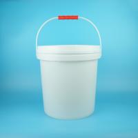 China 22 Liter Latex Paint Plastic Packaging Bucket PP PE 22kg Capacity for sale