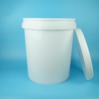 China 25kg PP HDPE Plastic Drum With Lid And Handle for sale